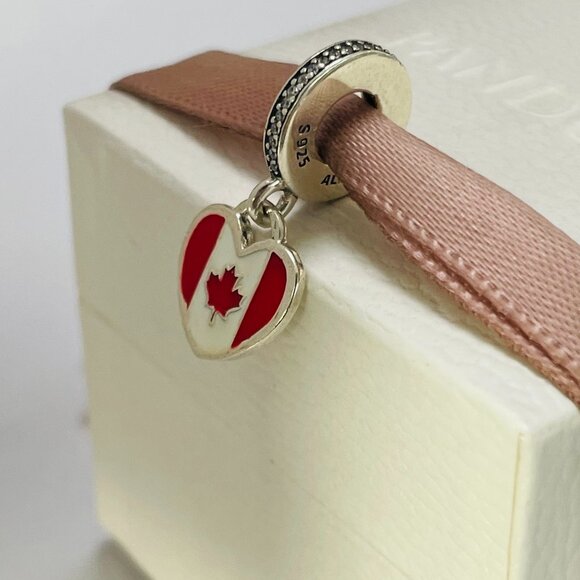Pandora | Jewelry | Pandora Canada Flag Exclusive Charm | Poshmark
